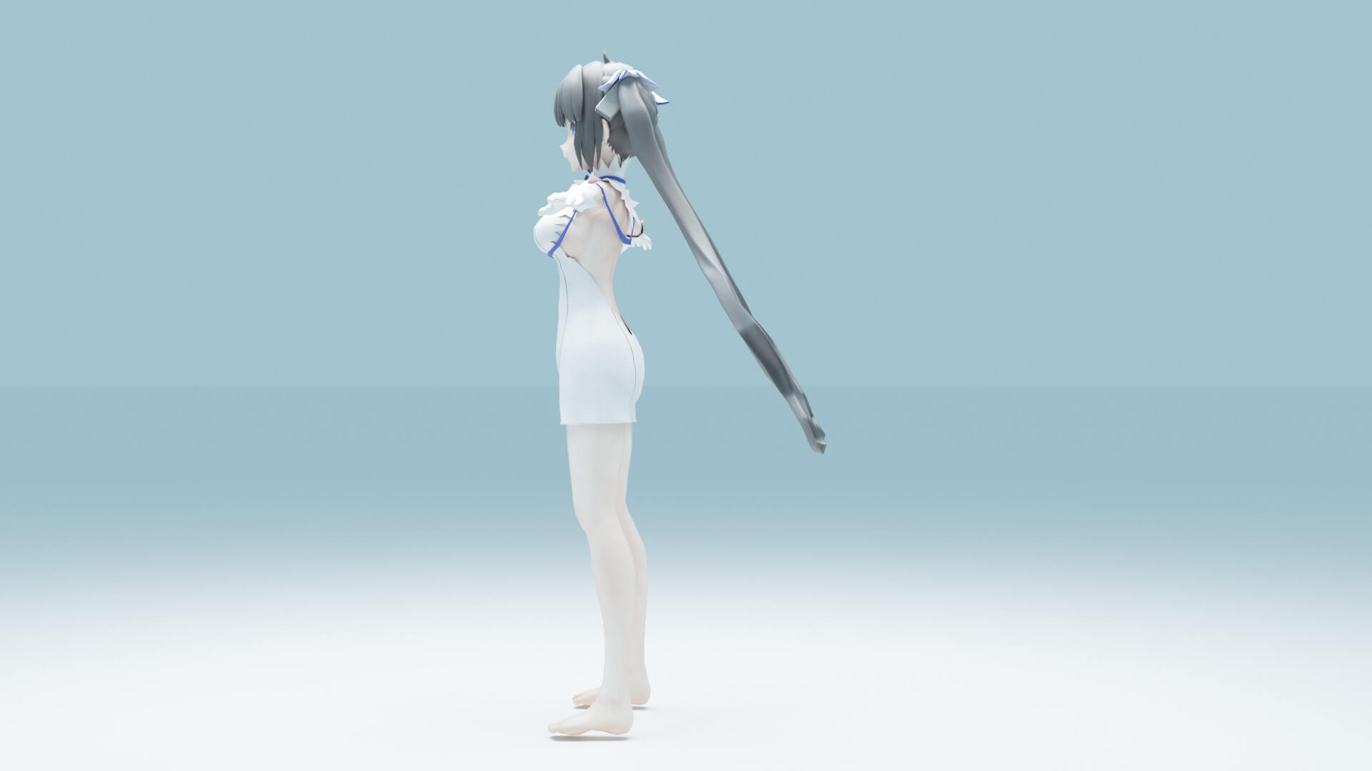 Hestia - Danmachi 3D Model by ilham45