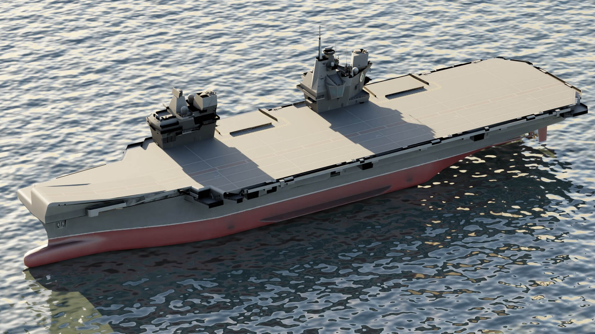 HMS Queen Elizabeth - 3D Model by ilham45