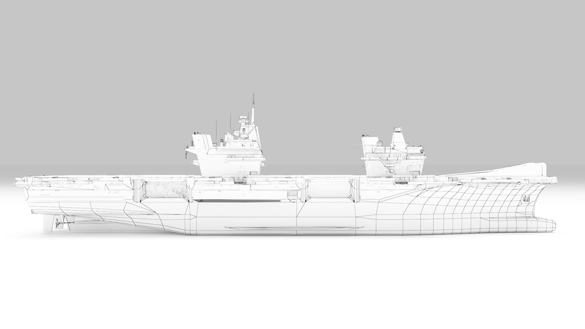 HMS Queen Elizabeth - 3D Model by ilham45