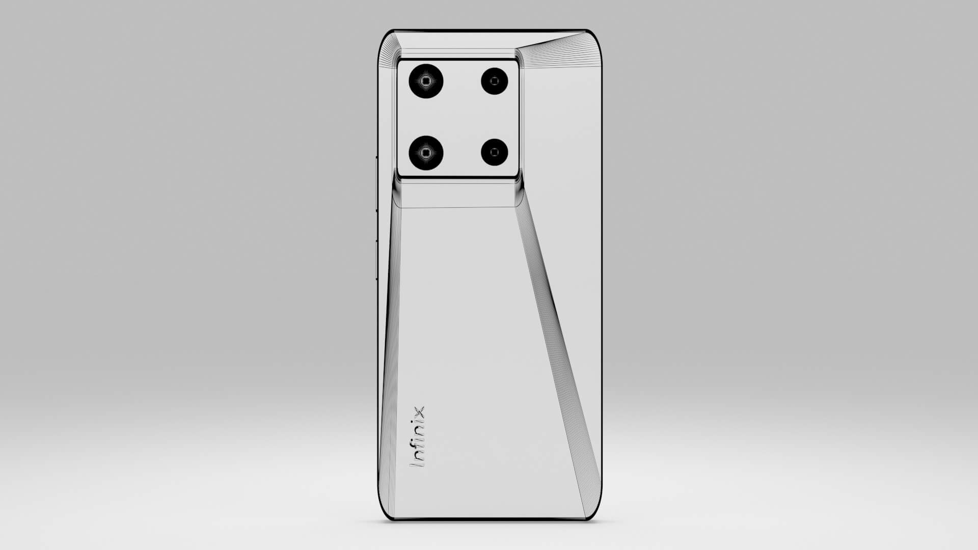 Infinix Note 30 Pro - 3D Model by ilham45