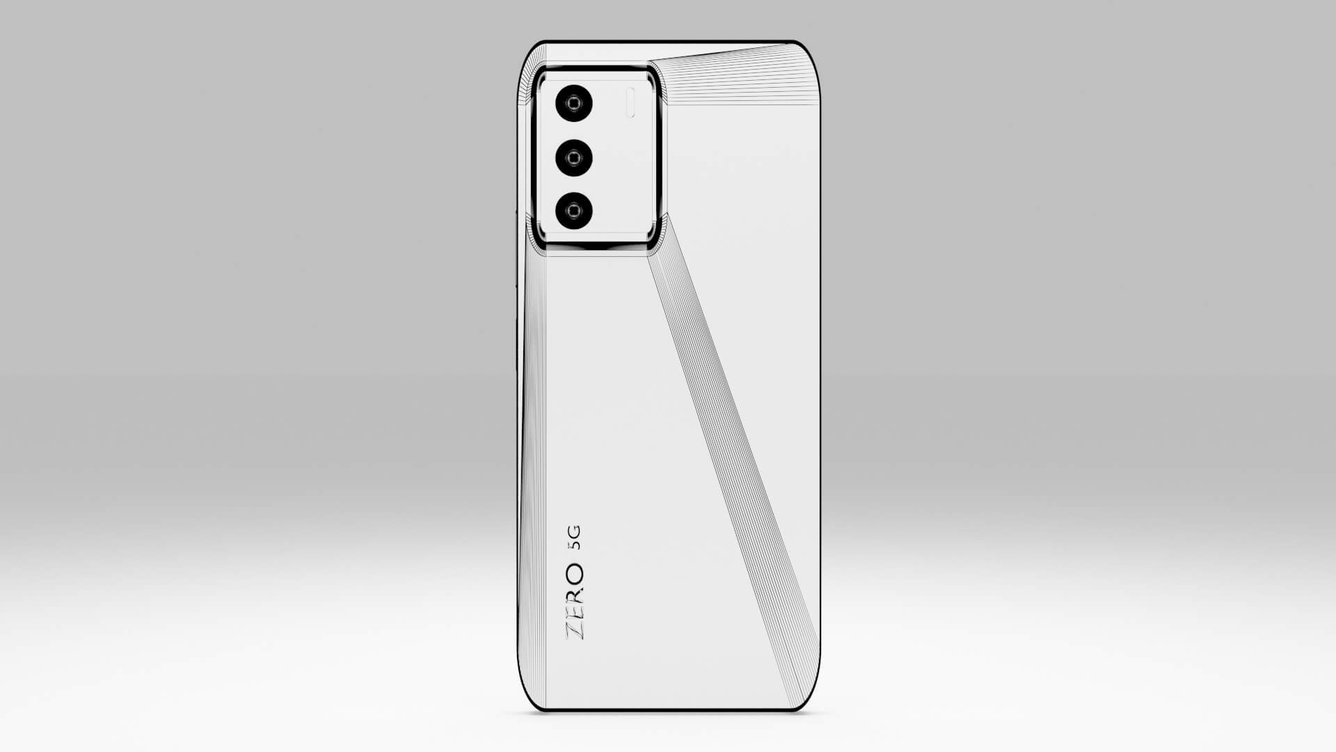 Infinix Zero 5G 2023 - 3D Model by ilham45