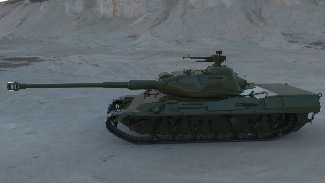 IS-2 Tank Free 3D Model by ilham45