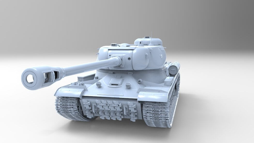 IS-2 Tank Free 3D Model by ilham45