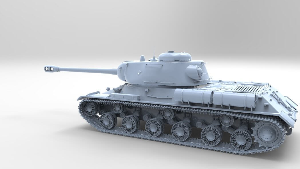 IS-2 Tank Free 3D Model by ilham45