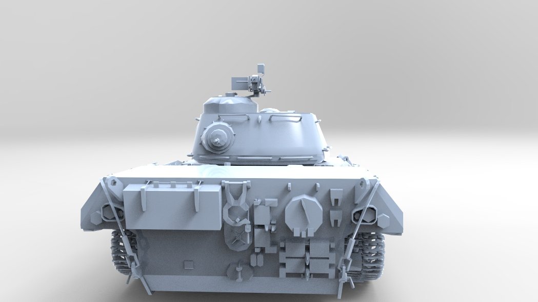 IS-2 Tank Free 3D Model by ilham45