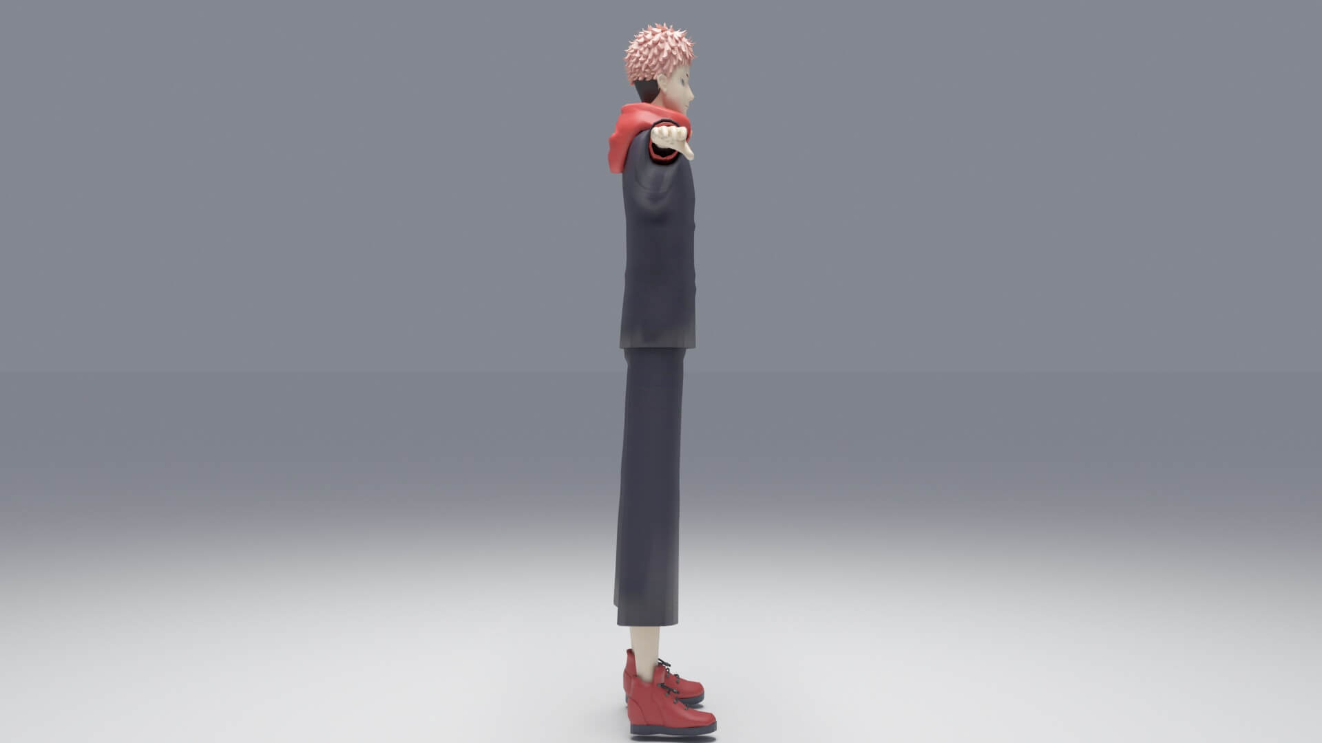 Itadori Yuji - Jujutsu Kaisen 3D Model by ilham45