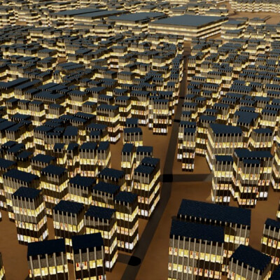 Iwata Japan Citymap Building - 3D Model by ilham45