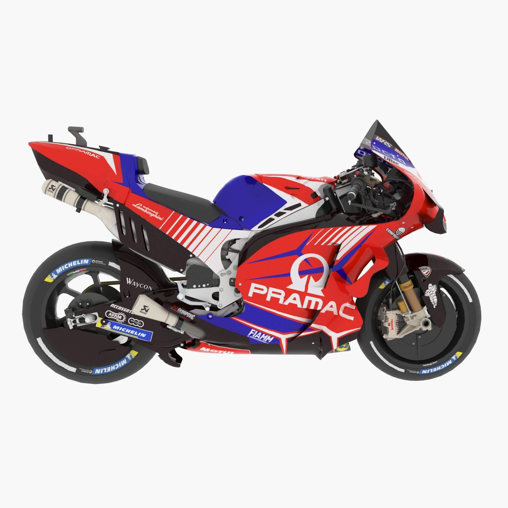 Jorge Martin Desmosedici GP21 2021 MotoGP - 3D Model by ilham45