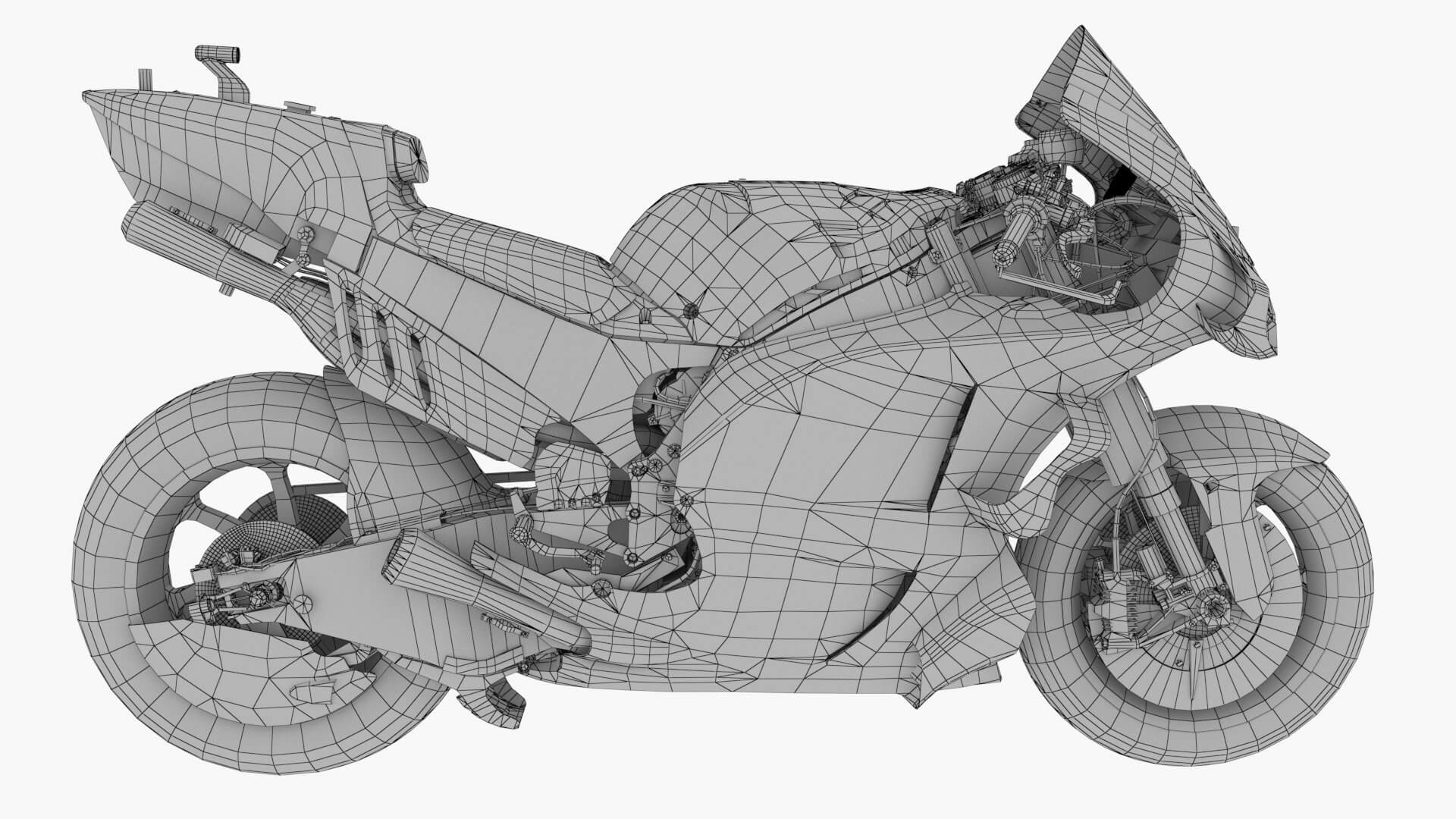 Jorge Martin Desmosedici GP21 2021 MotoGP - 3D Model by ilham45