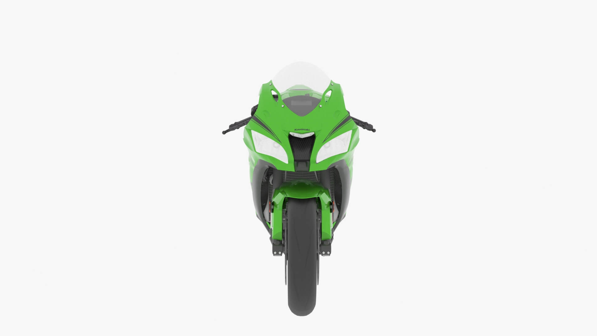 Kawasaki Ninja ZX10-RR 3D Model by ilham45