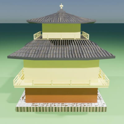 Low Poly Models | Architecture | Temples | RenderHub