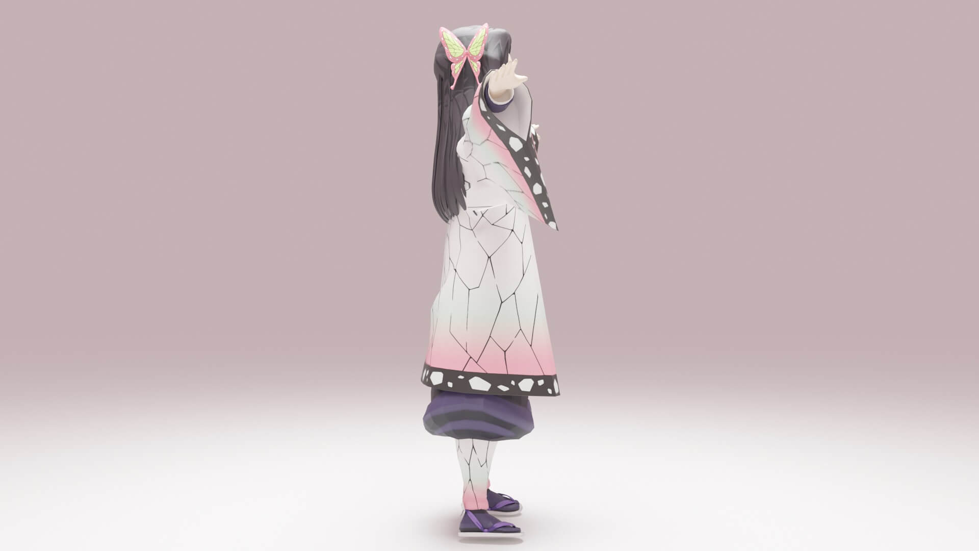 Kocho Kanae - Kimetsu No Yaiba 3D Model by ilham45