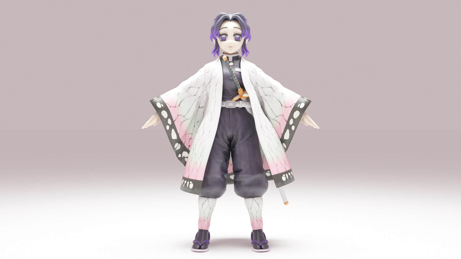 Kocho Shinobu - Kimetsu No Yaiba 3D Model by ilham45