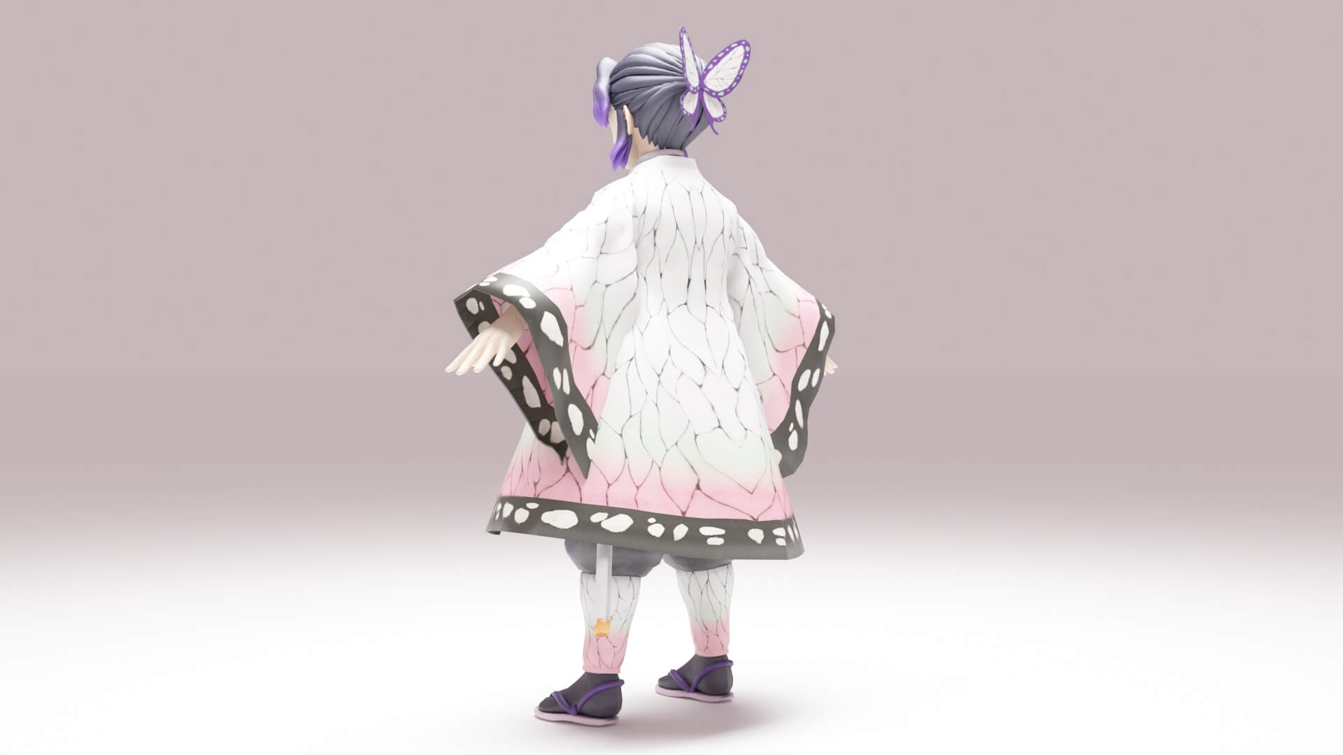 Kocho Shinobu - Kimetsu No Yaiba 3D Model by ilham45