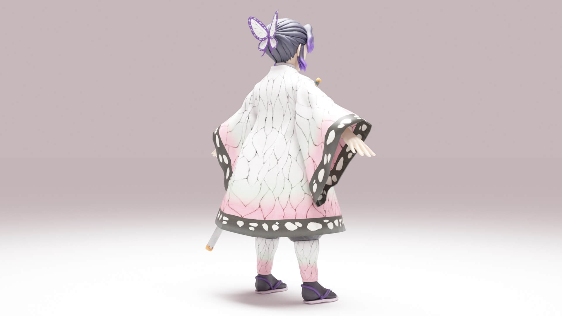 Kocho Shinobu - Kimetsu No Yaiba 3D Model by ilham45