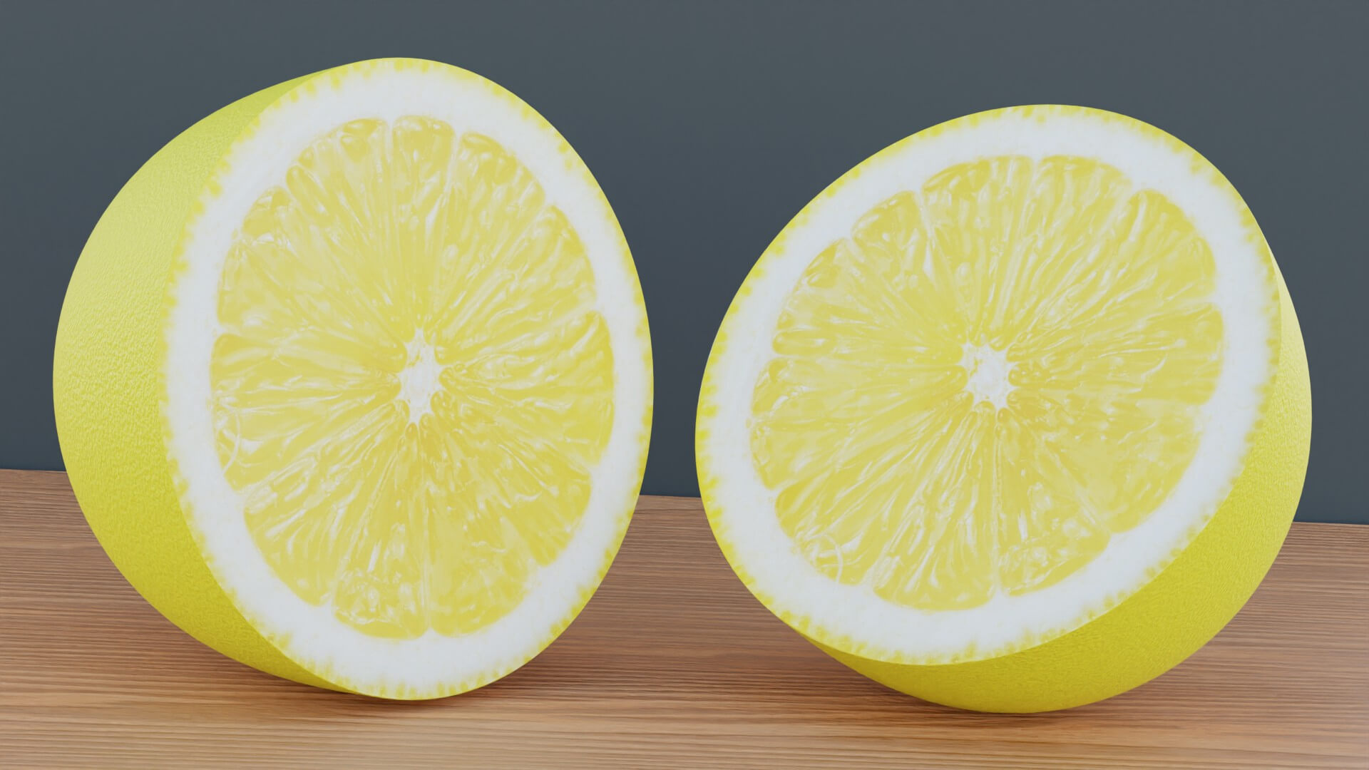 Lemon Slices - 3D Model by ilham45