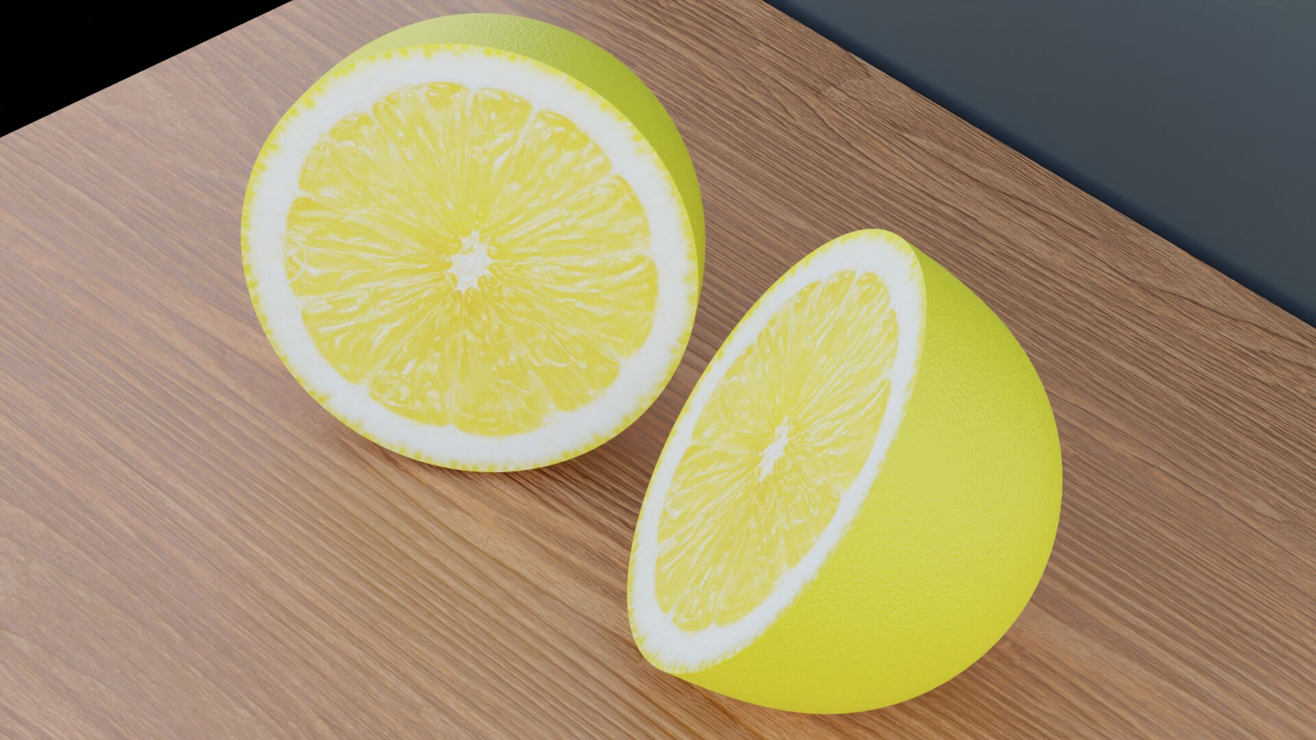Lemon Slices - 3D Model by ilham45