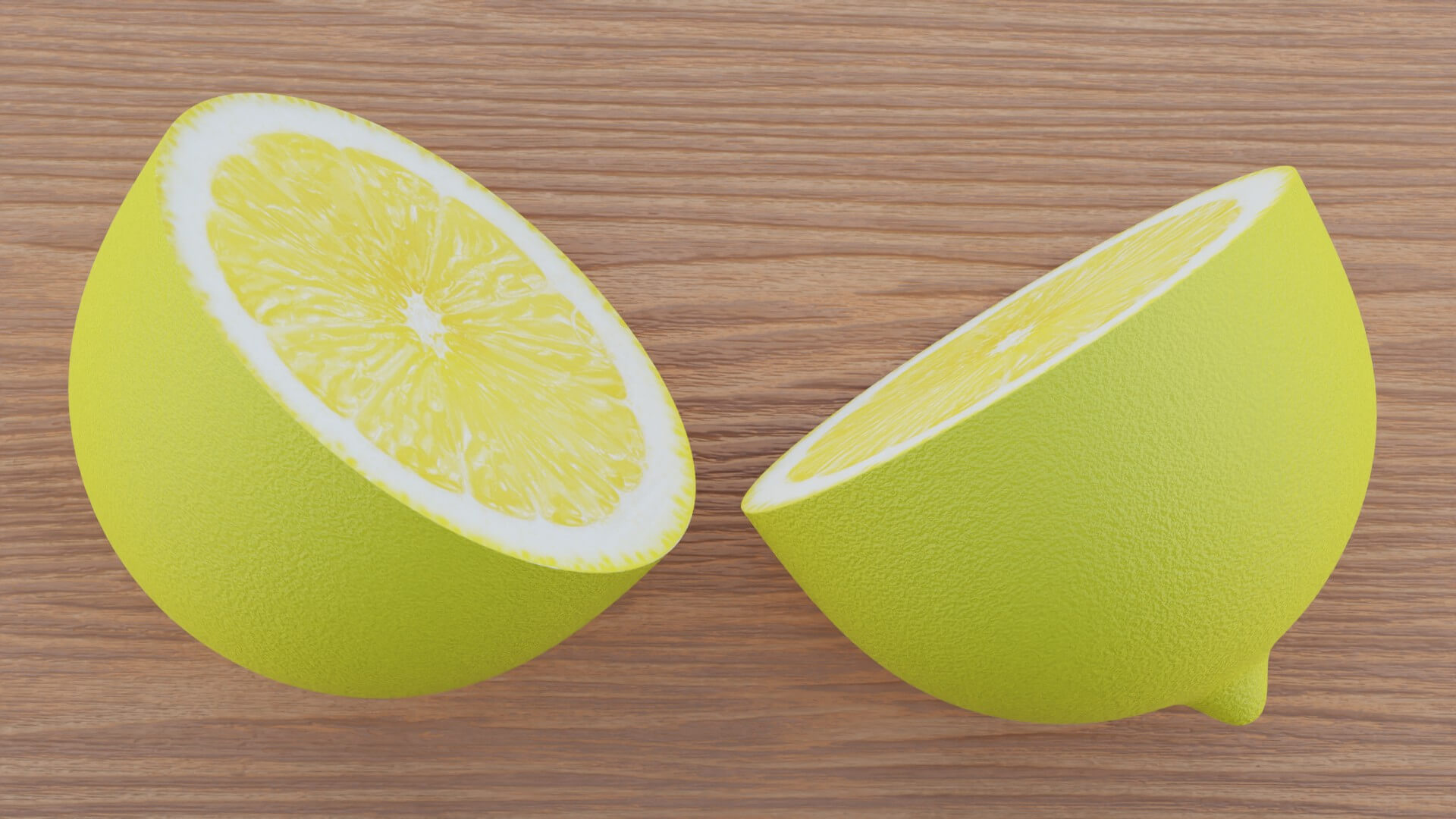 Lemon Slices - 3D Model by ilham45