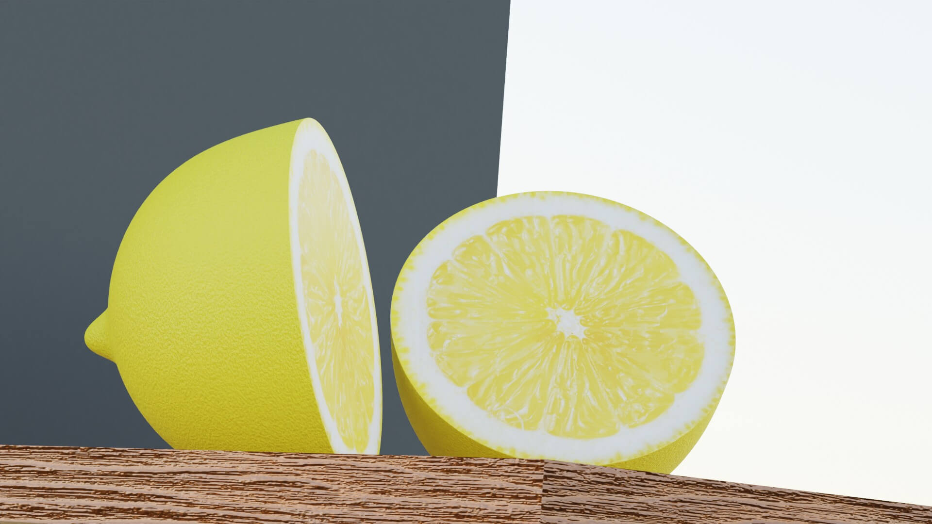 Lemon Slices - 3D Model by ilham45