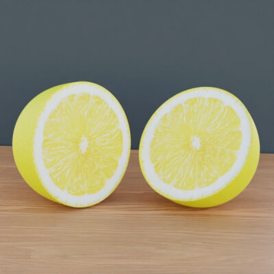 Lemon Slices - 3D Model by ilham45
