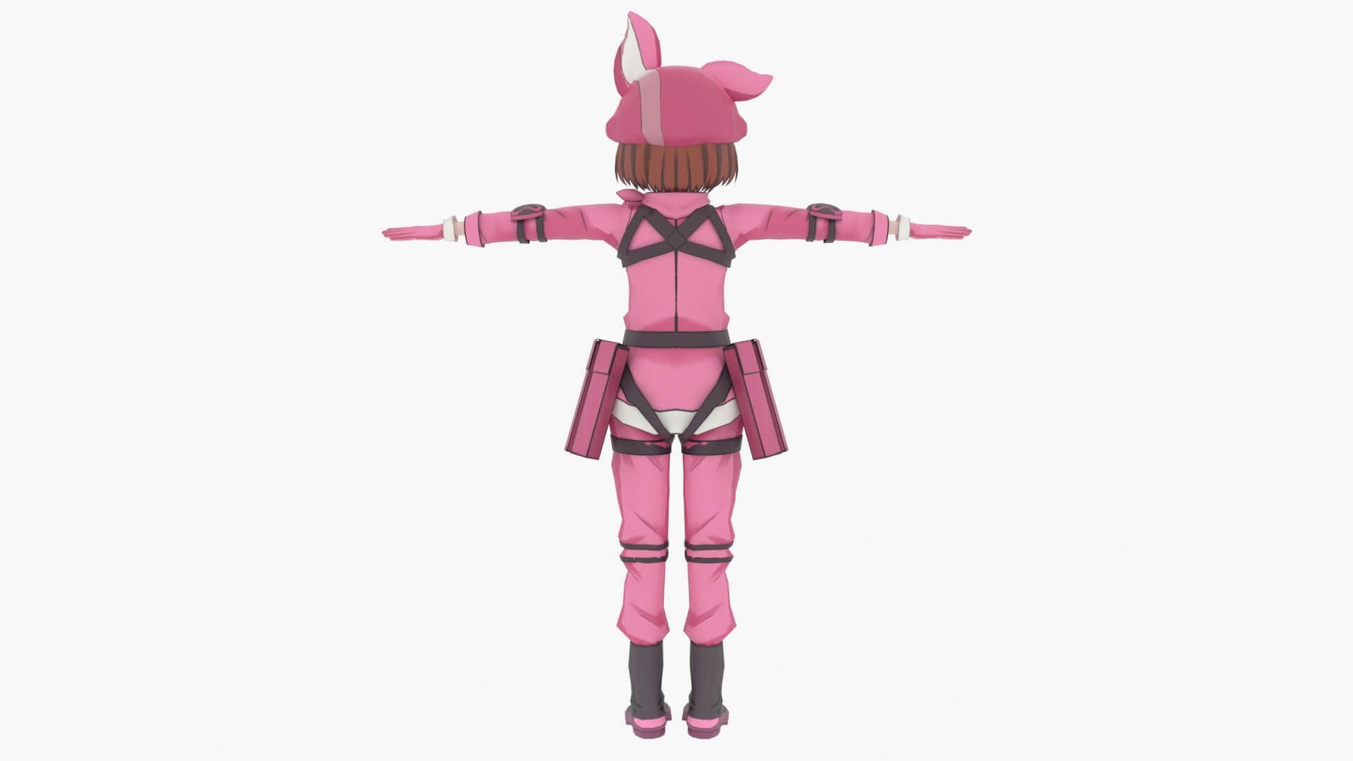 LLENN - Sword Art Online GGO 3D Model by ilham45