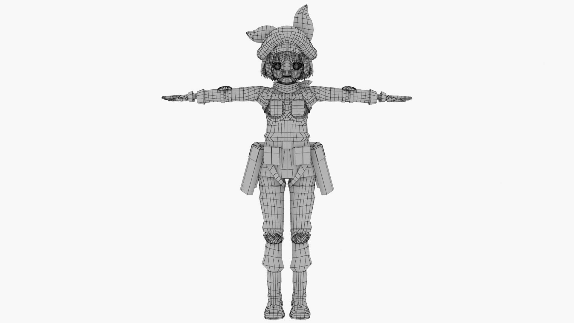 LLENN - Sword Art Online GGO 3D Model by ilham45