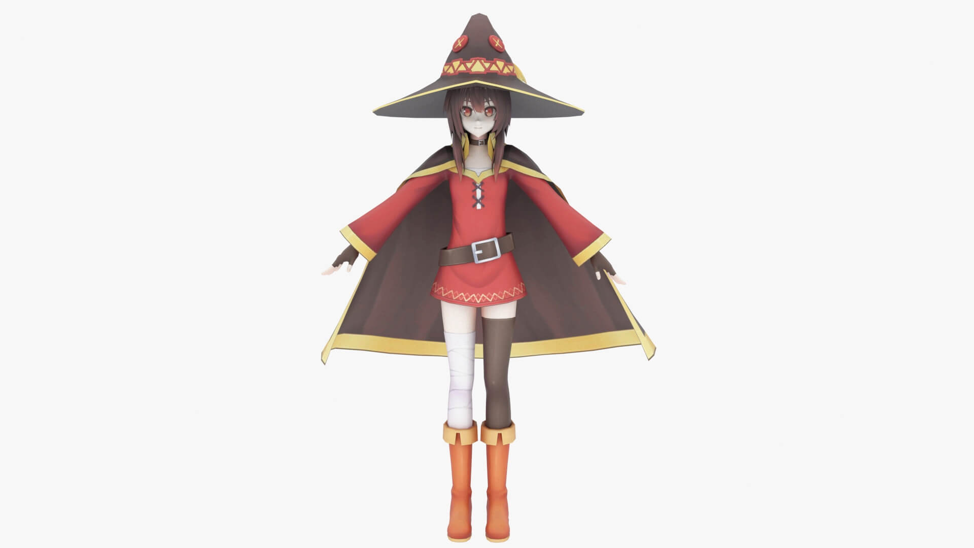 Megumin - Konosuba 3D Model by ilham45