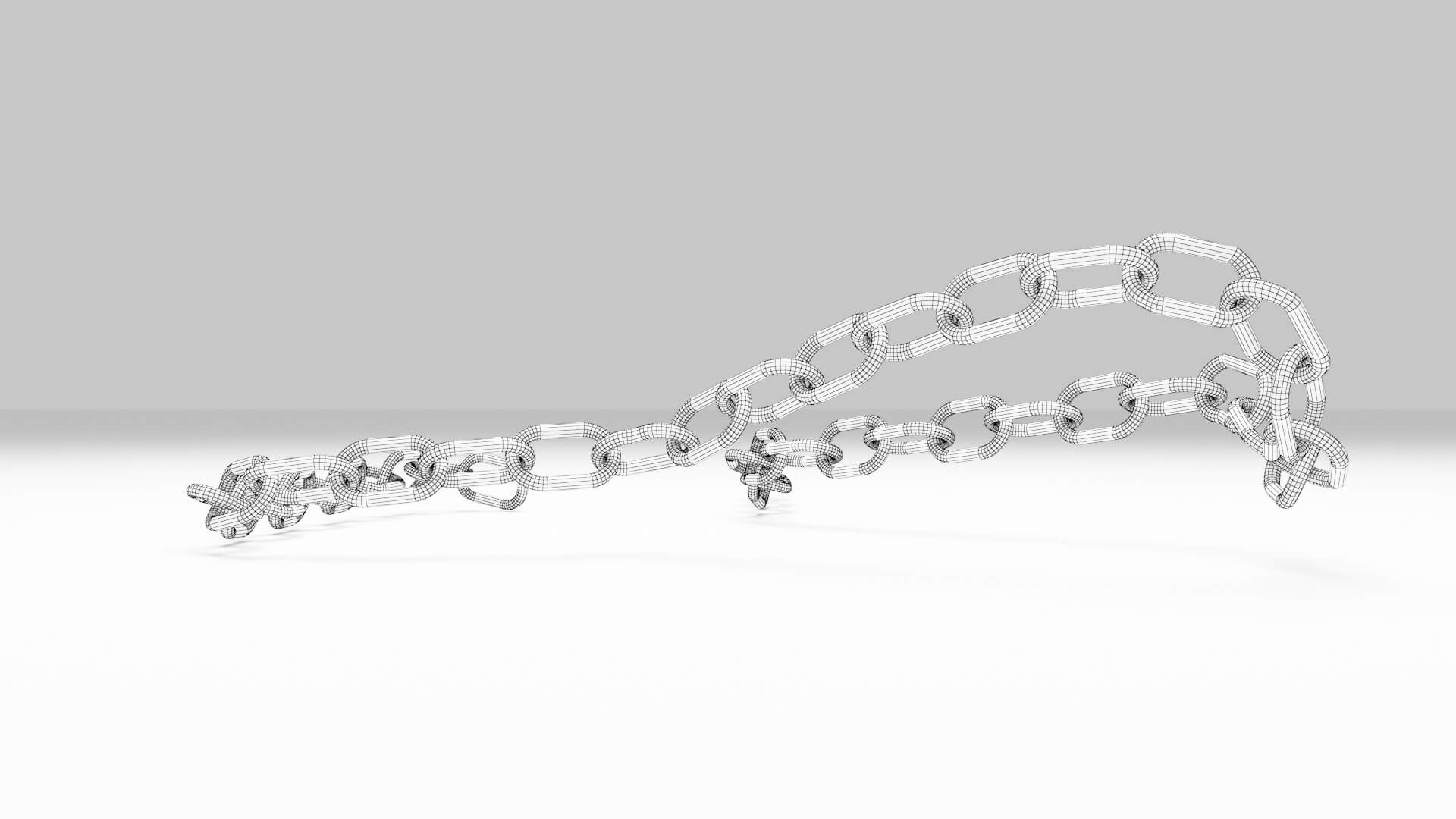 Metal Chain Free - Free 3D Model by ilham45