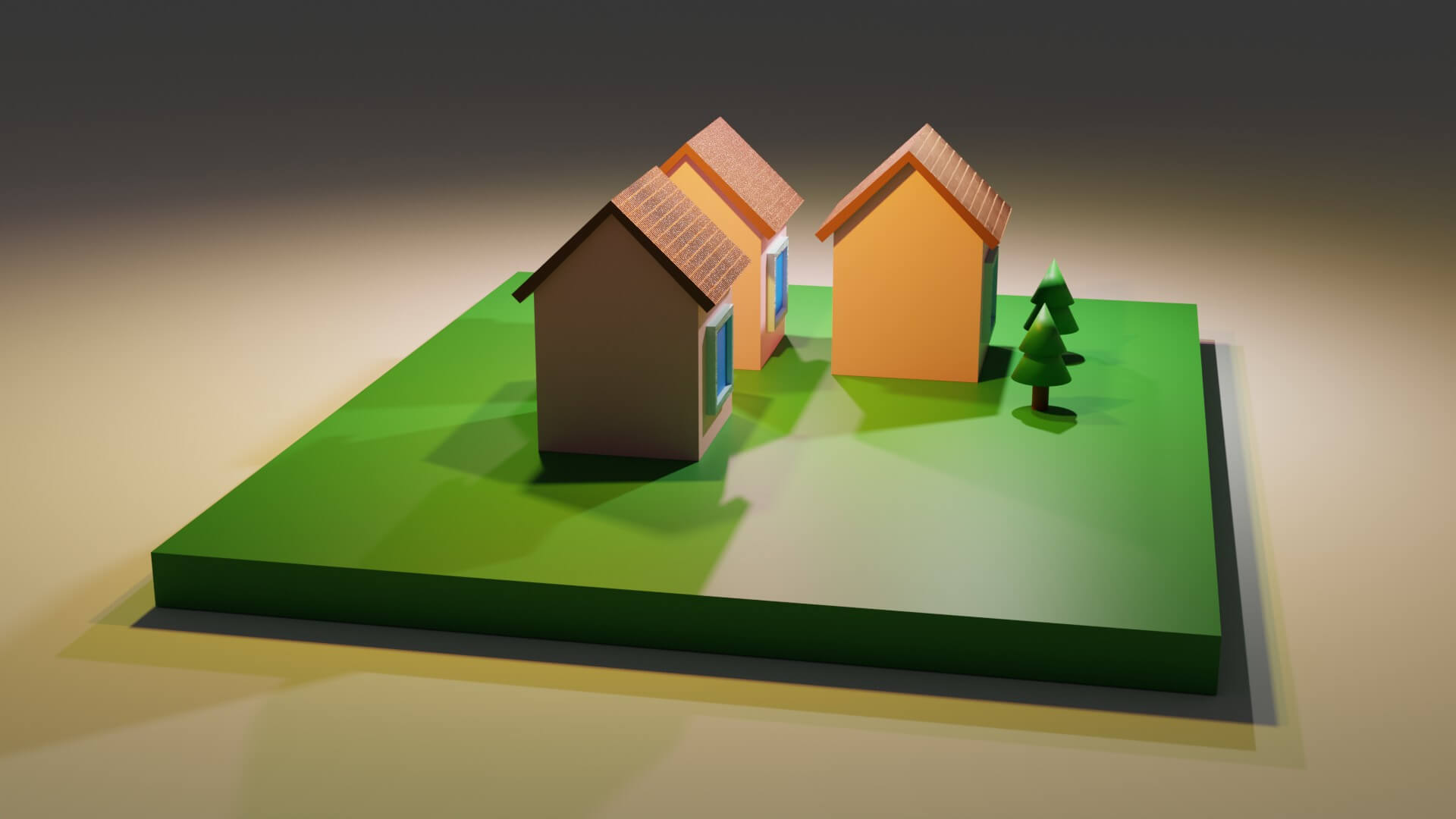 Miniature Housing - 3D Model by ilham45