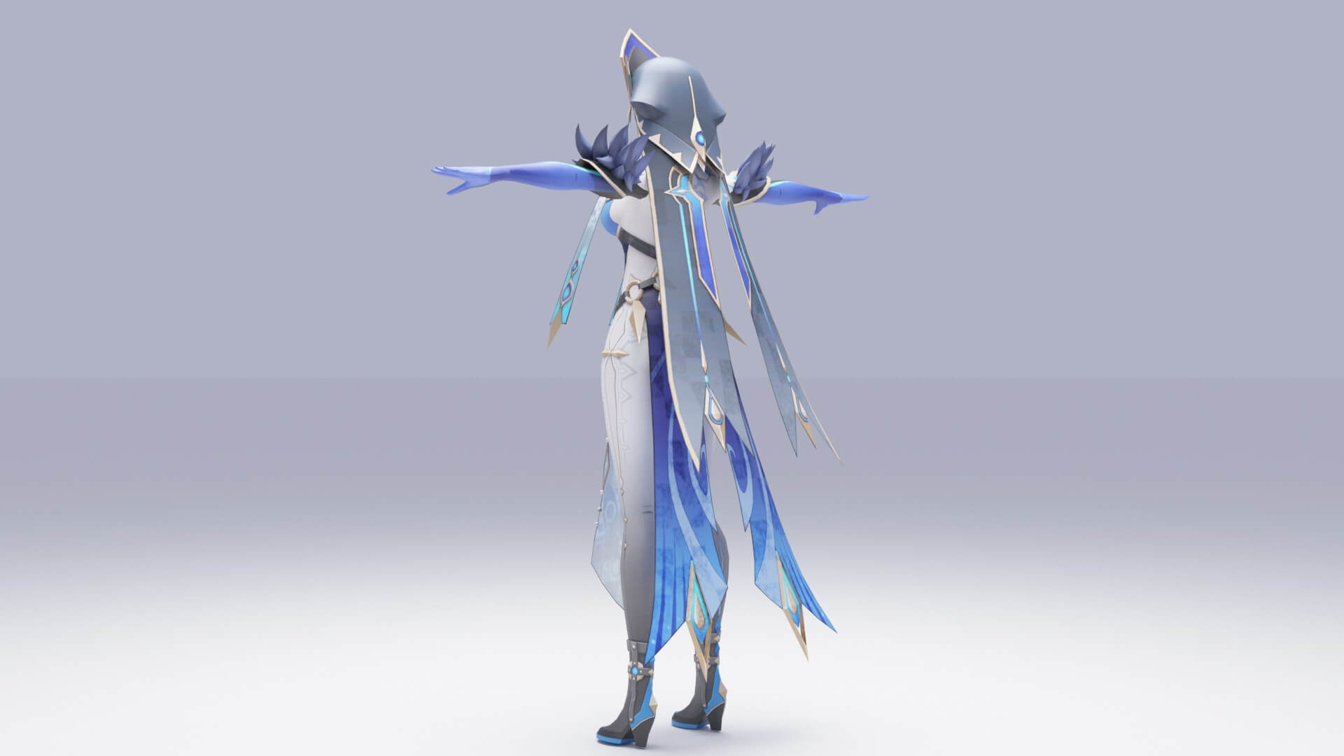 Mirror Maiden - Genshin Impact 3D Model by ilham45