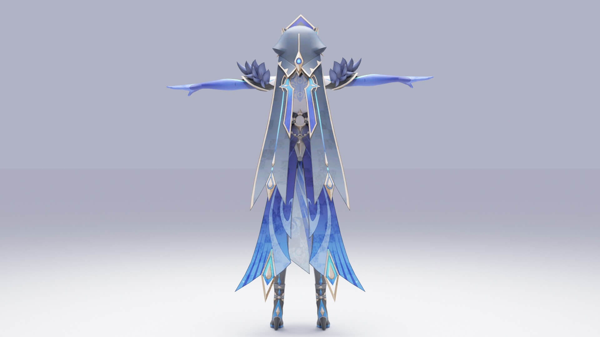 Mirror Maiden - Genshin Impact 3D Model by ilham45