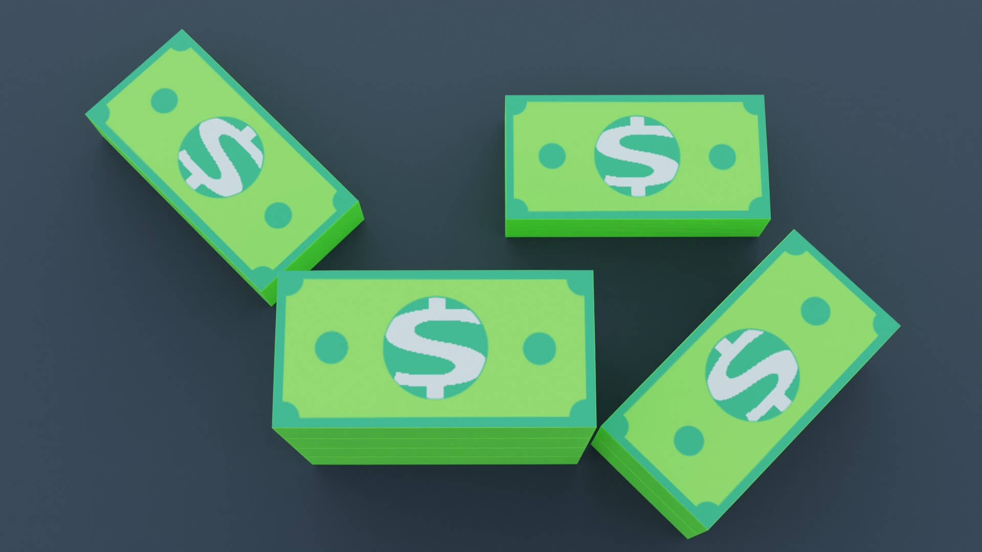 Money Cash Game - 3D Model by ilham45