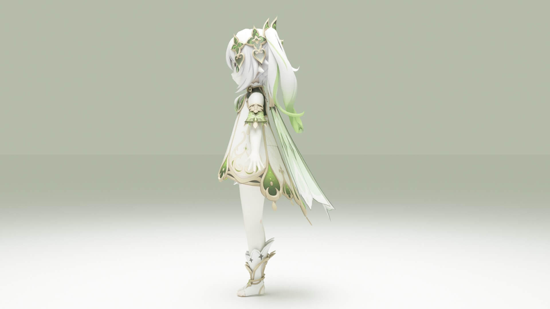 Nahida - Genshin Impact 3D Model by ilham45