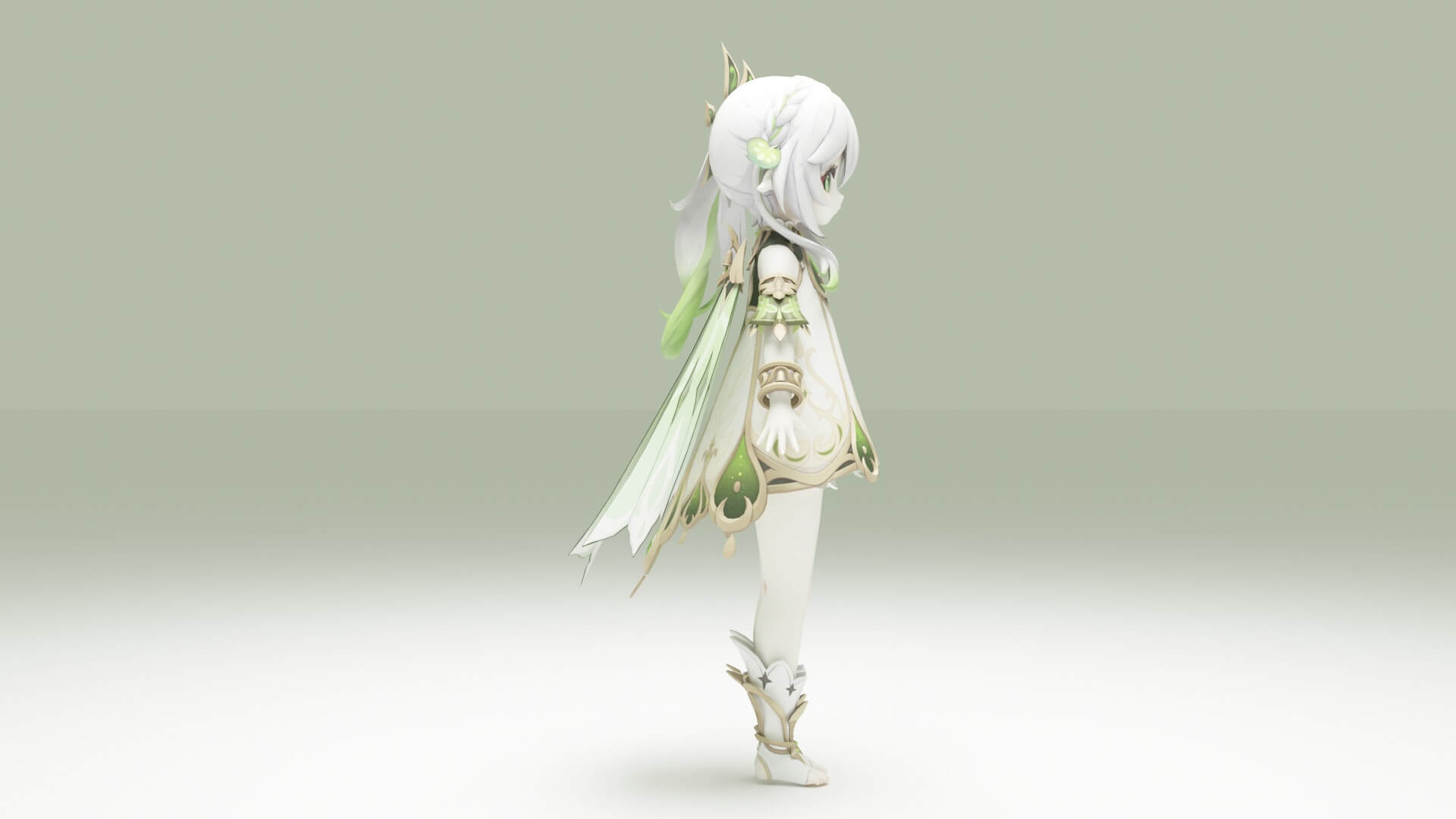 Nahida - Genshin Impact 3D Model by ilham45