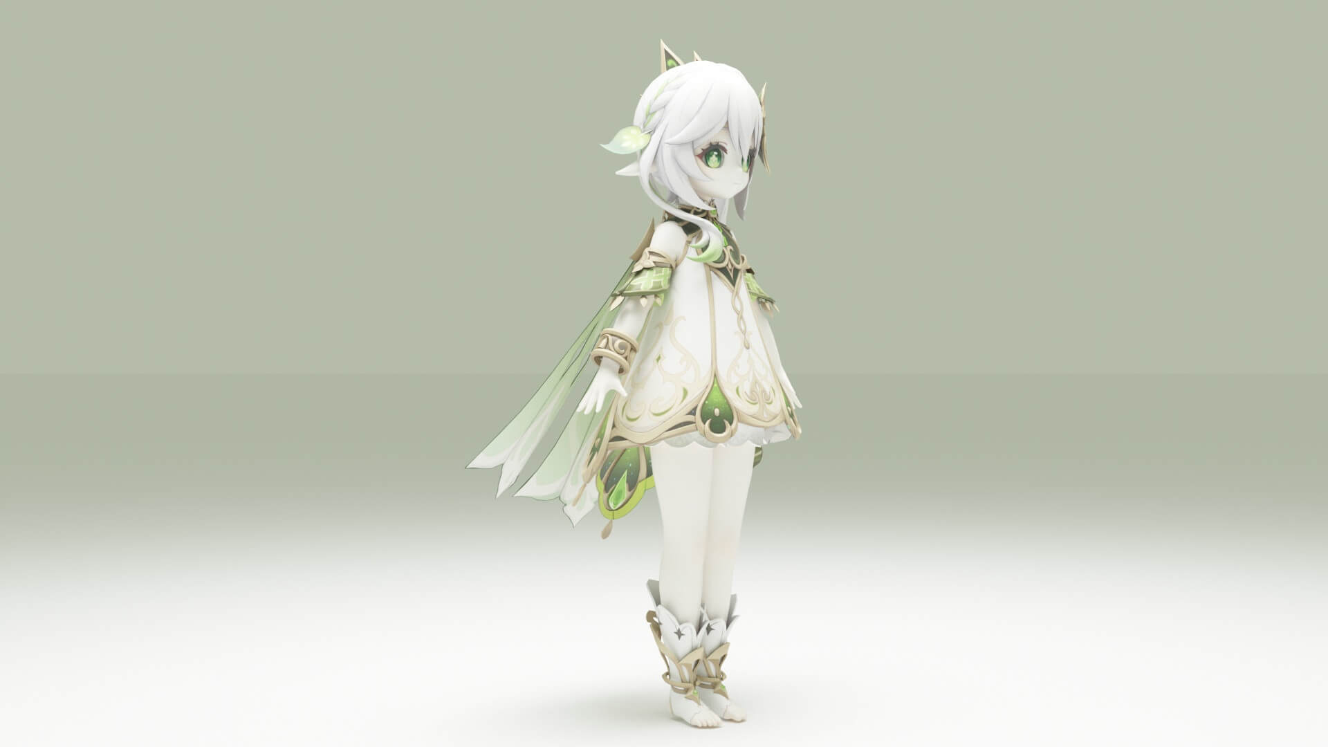 Nahida - Genshin Impact 3D Model by ilham45