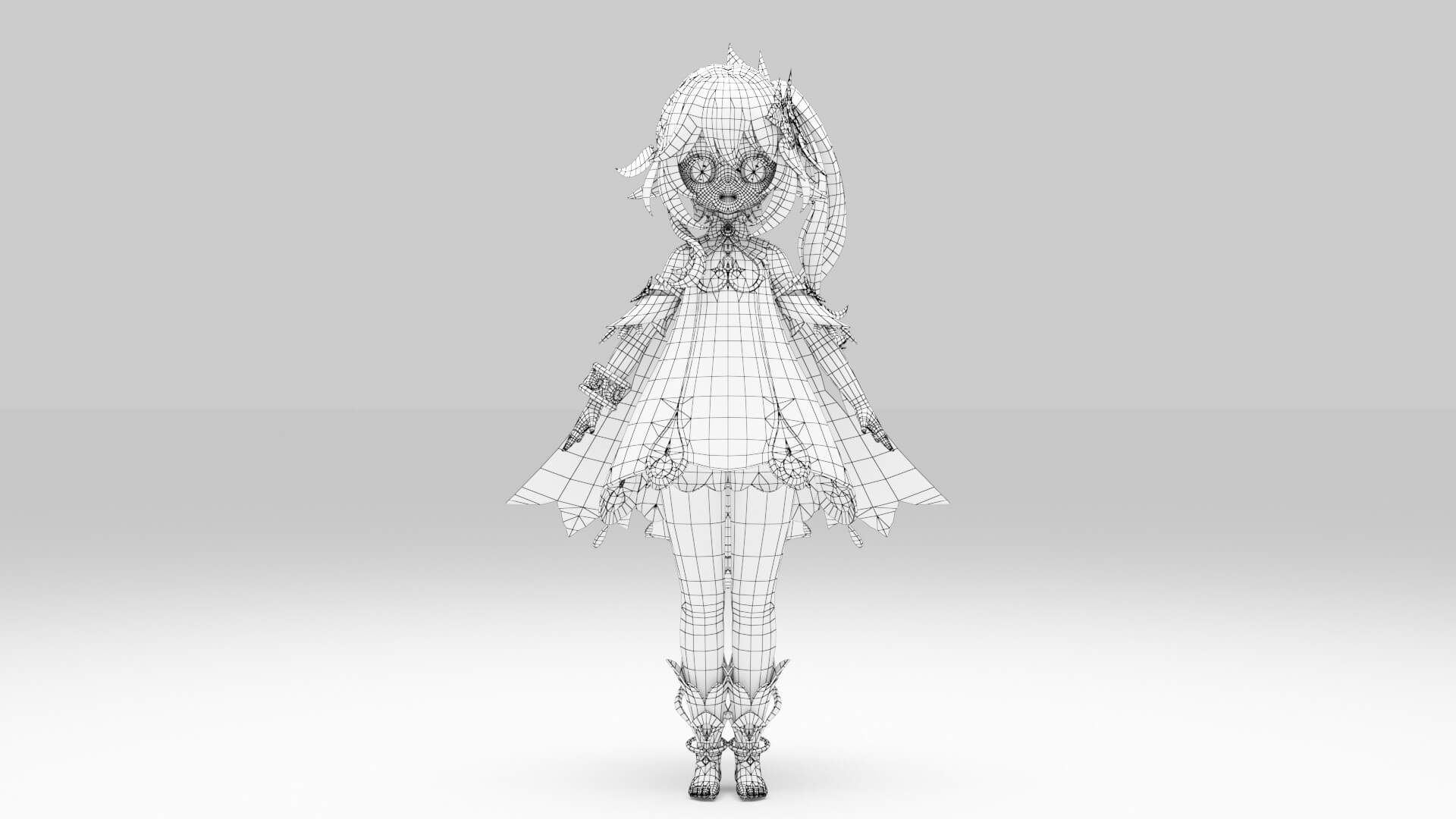 Nahida - Genshin Impact 3D Model by ilham45