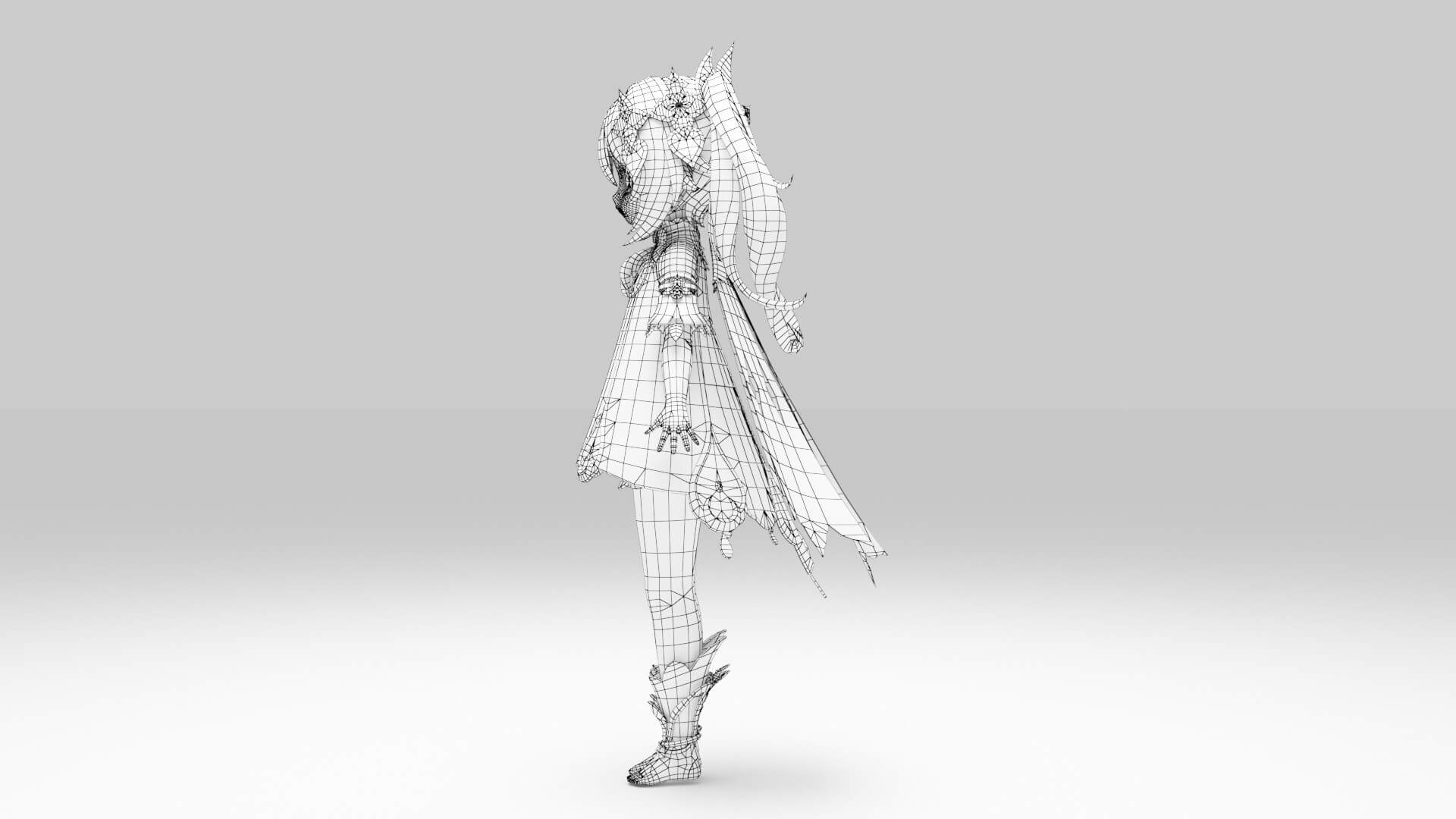 Nahida - Genshin Impact 3D Model by ilham45