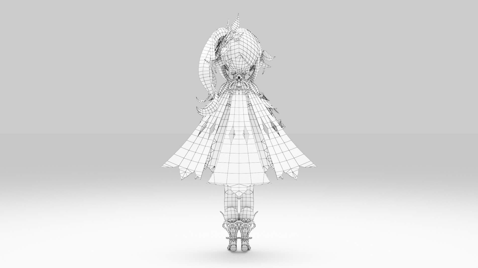 Nahida - Genshin Impact 3D Model by ilham45