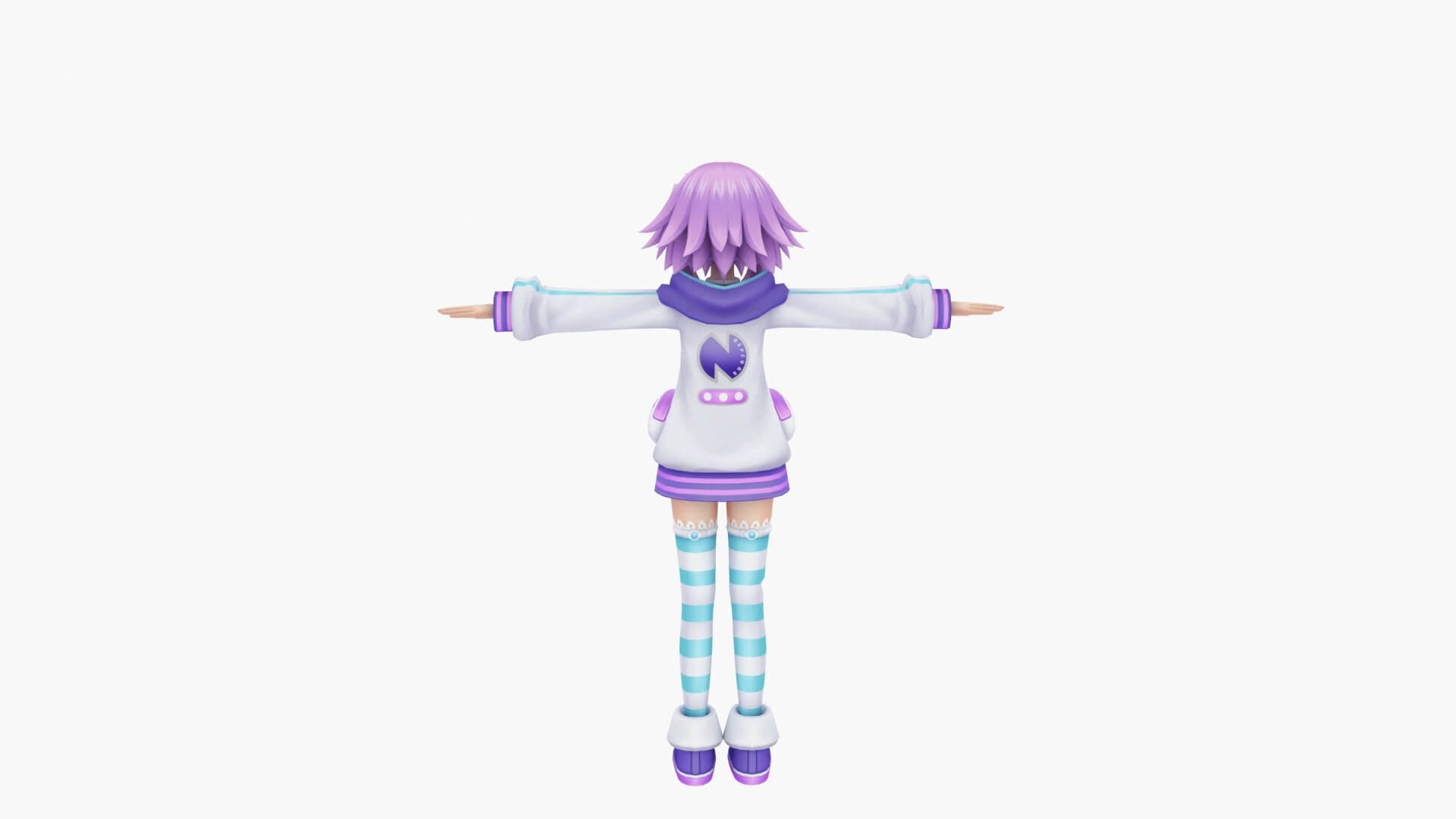 Neptune from Hyperdimension Neptunia - 3D Model by ilham45