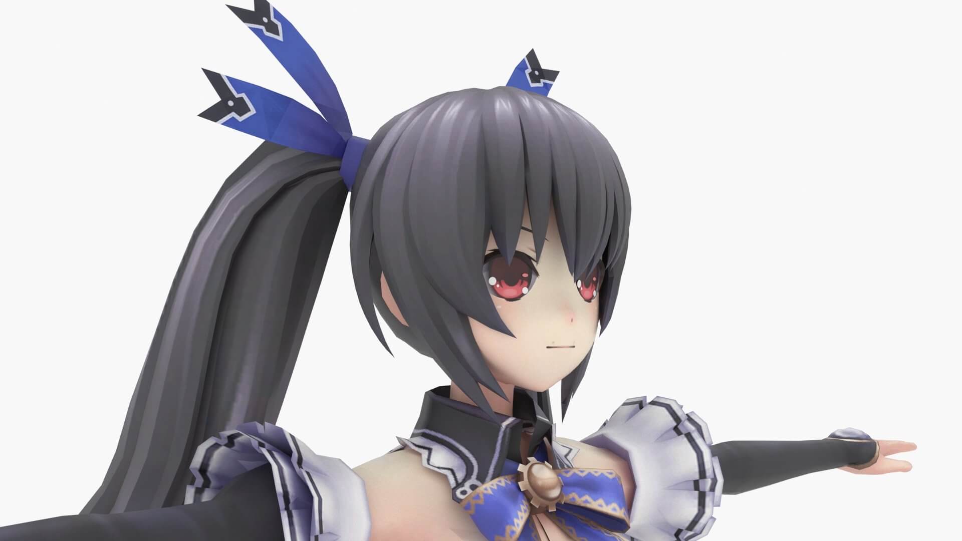 Noire from Hyperdimension Neptunia - 3D Model by ilham45
