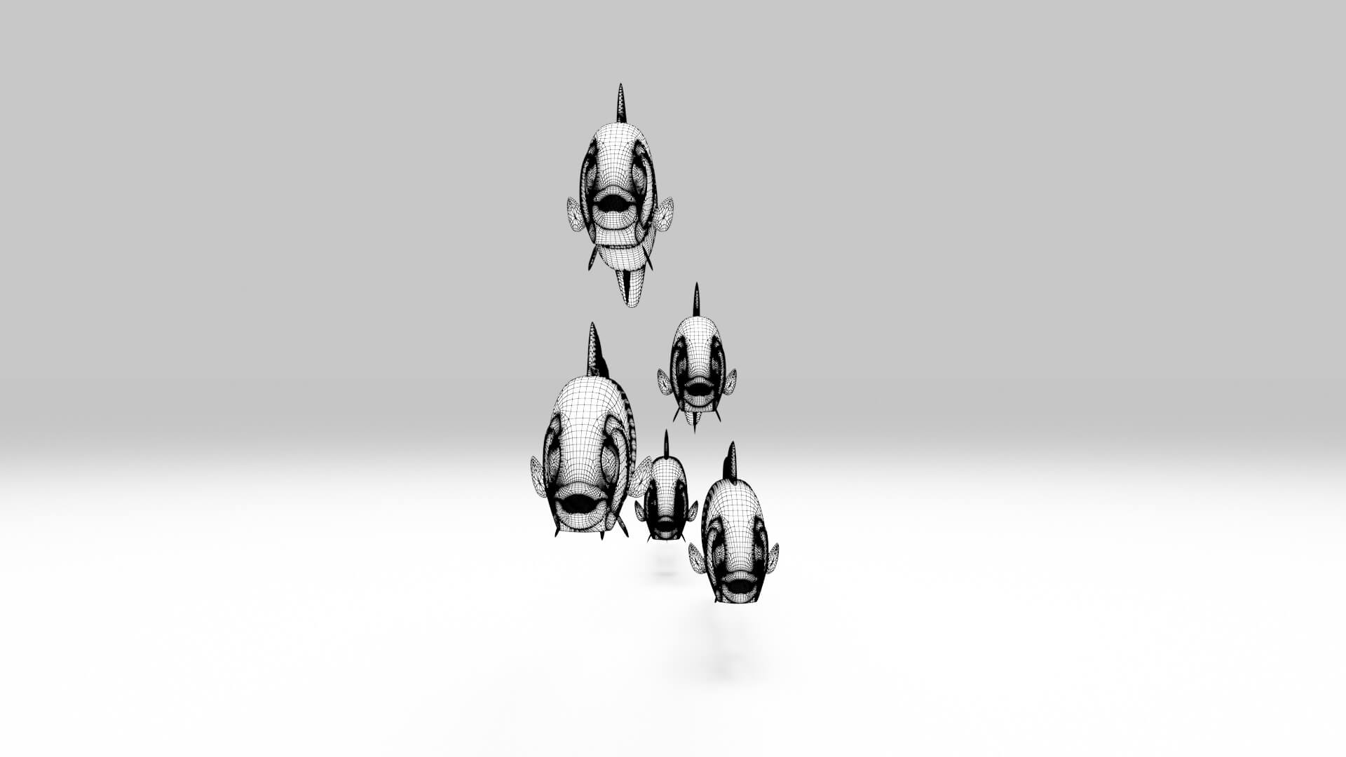 Orchid Dottyback Fish - 3D Model by ilham45