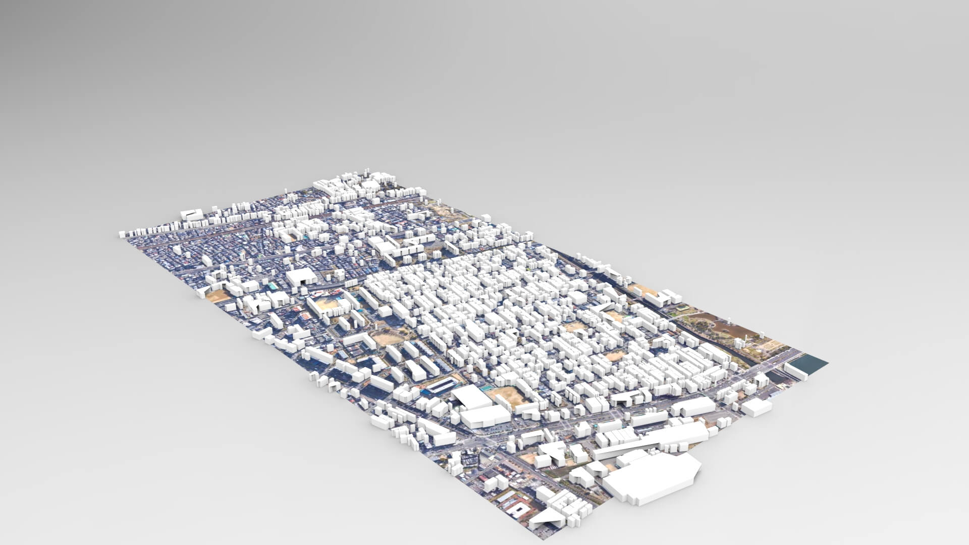 Osaka City Japan - Free 3D Model by ilham45