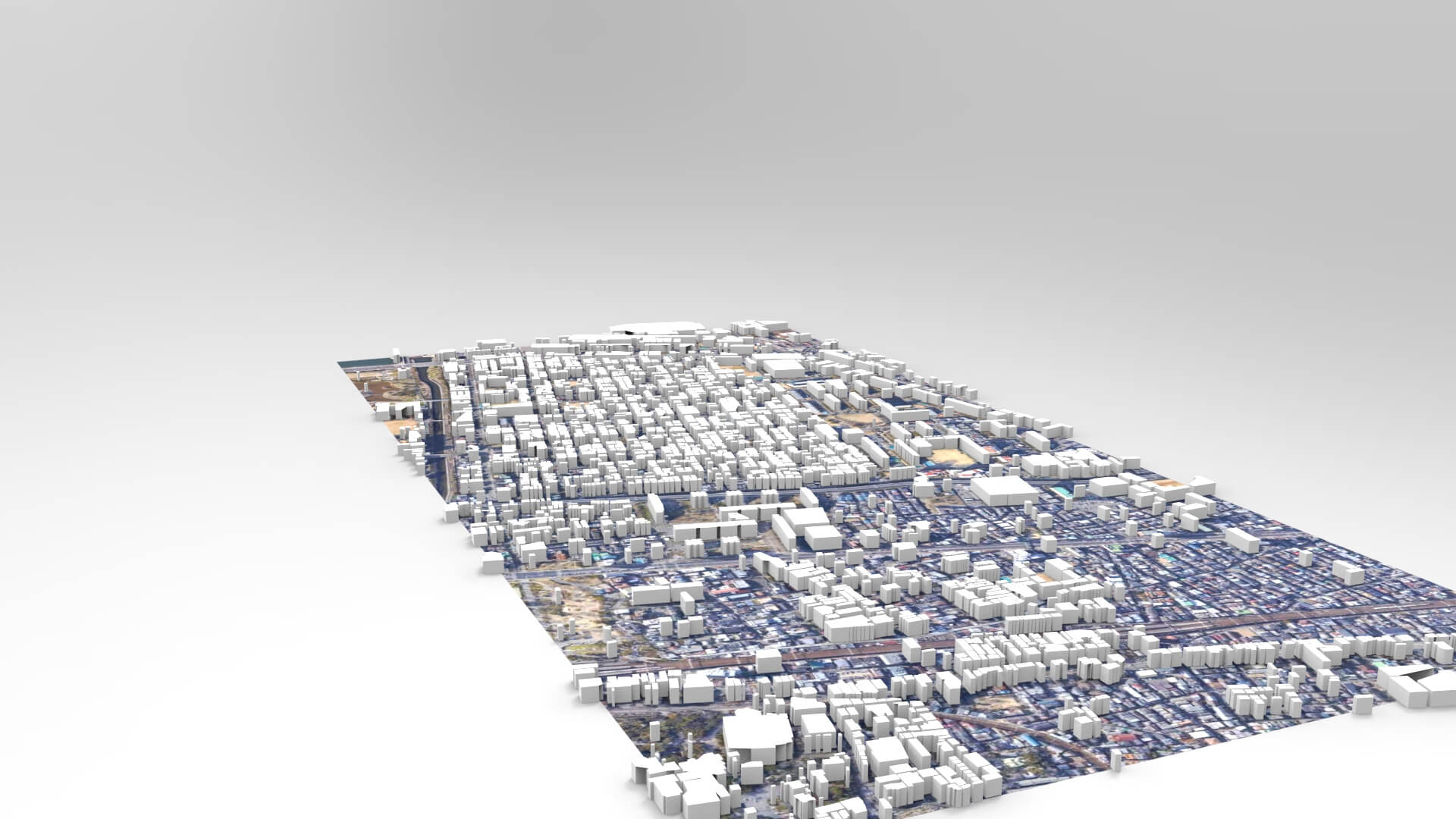 Osaka City Japan - Free 3D Model by ilham45