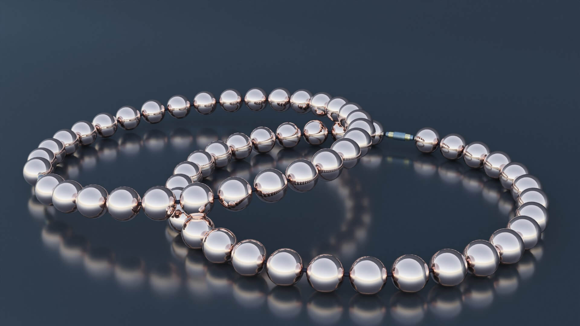 Pearl Bracelet - 3D Model by ilham45
