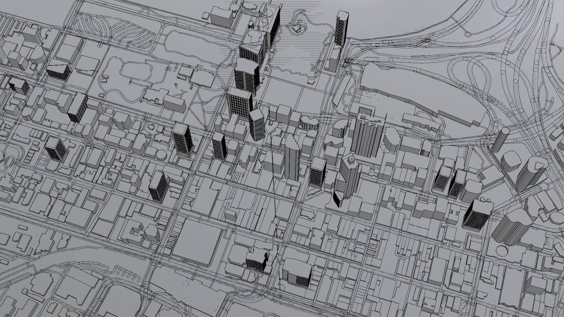 Perth Australia Citymap Building - 3D Model by ilham45