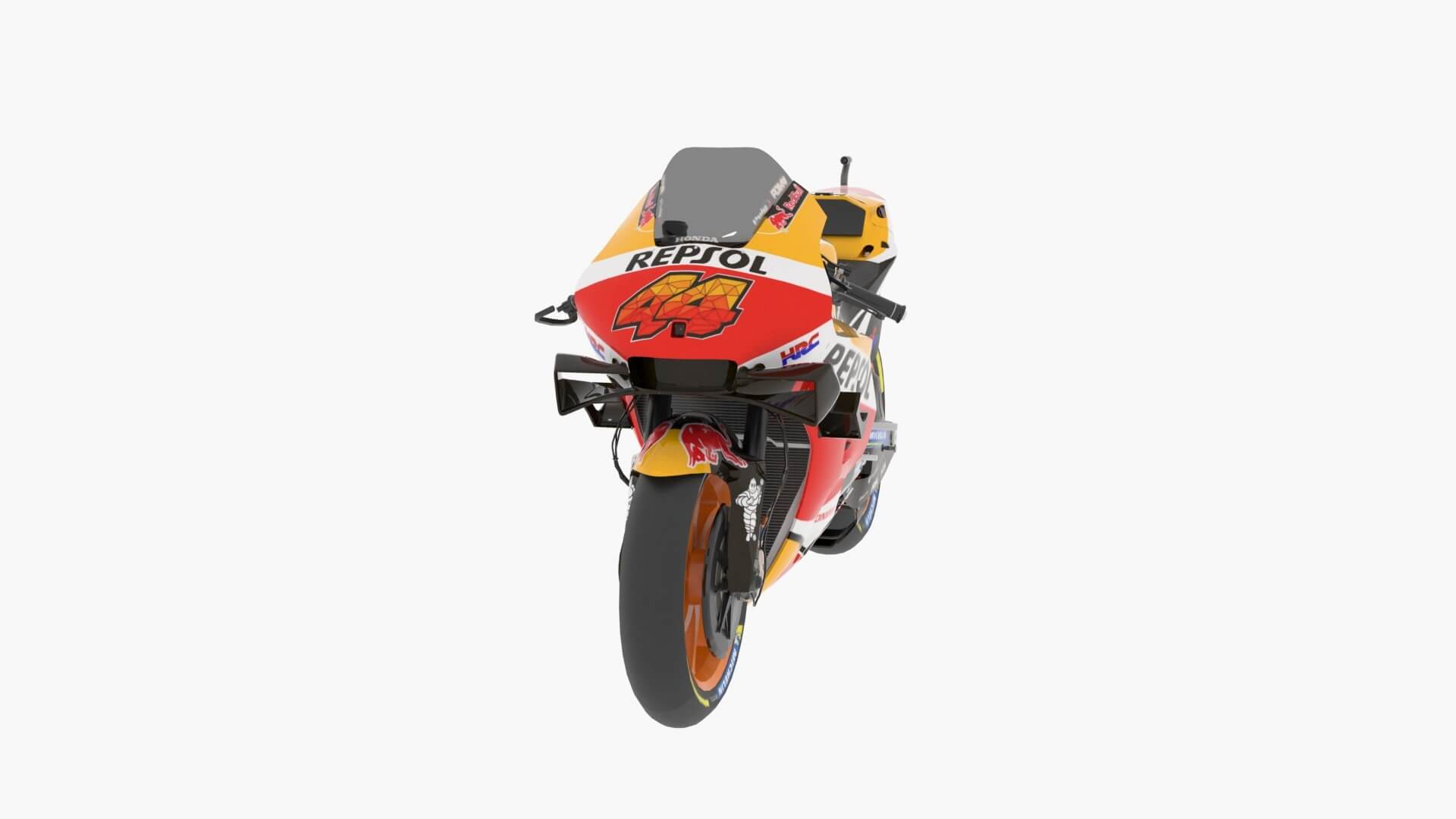 Pol Espargaro Honda RC213V 2021 MotoGP - 3D Model by ilham45
