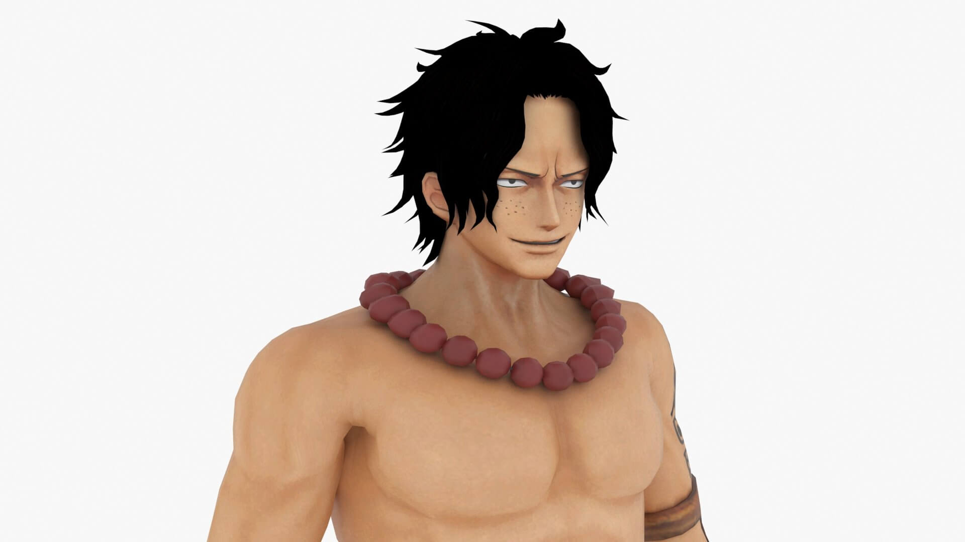 Portgas D Ace - One Piece 3D Model by ilham45
