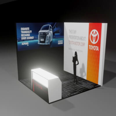 Presentation Stage - Free 3D Model by ilham45