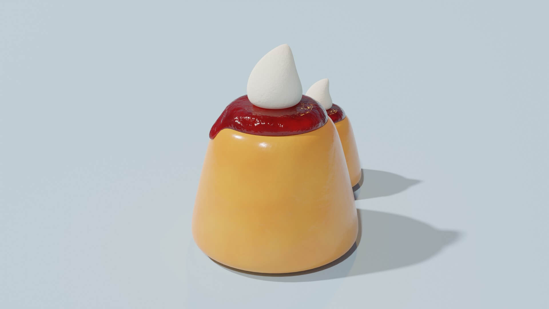 Pudding 3D Model by ilham45