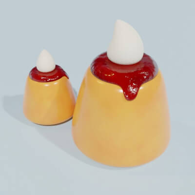 Pudding - 3D Model by ilham45